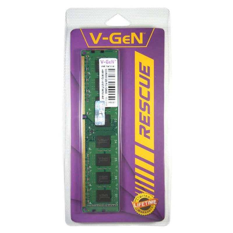 V-Gen Memory DDR3 12800 Longdimm 8GB