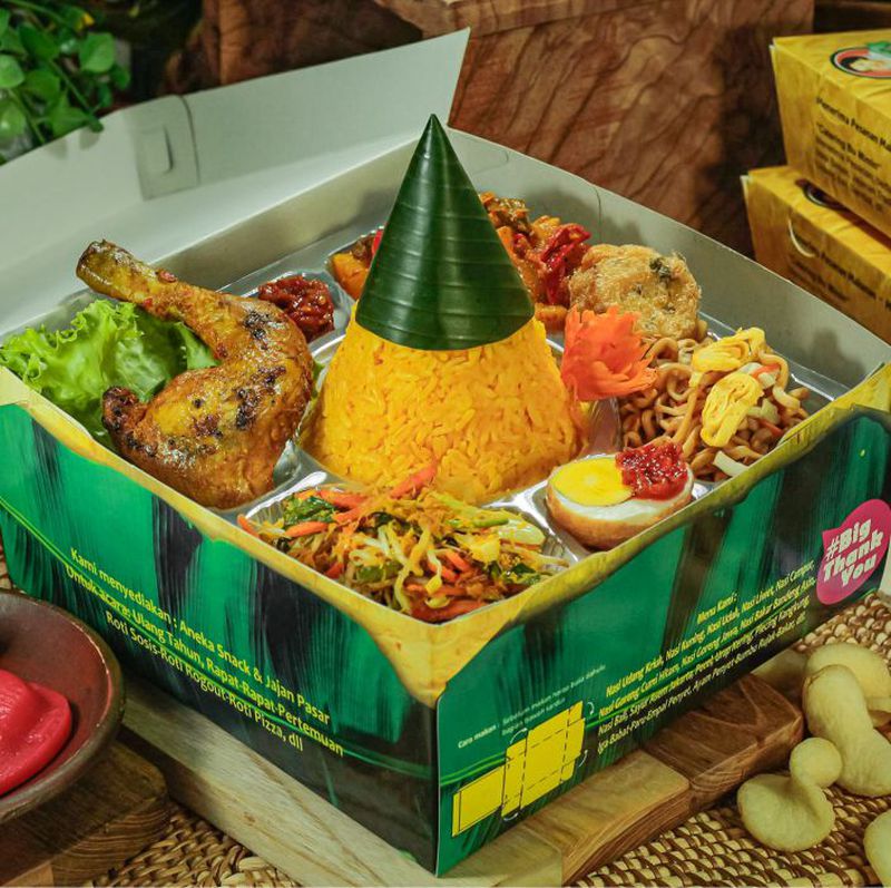 Nasi Kuning Tumpeng Personal