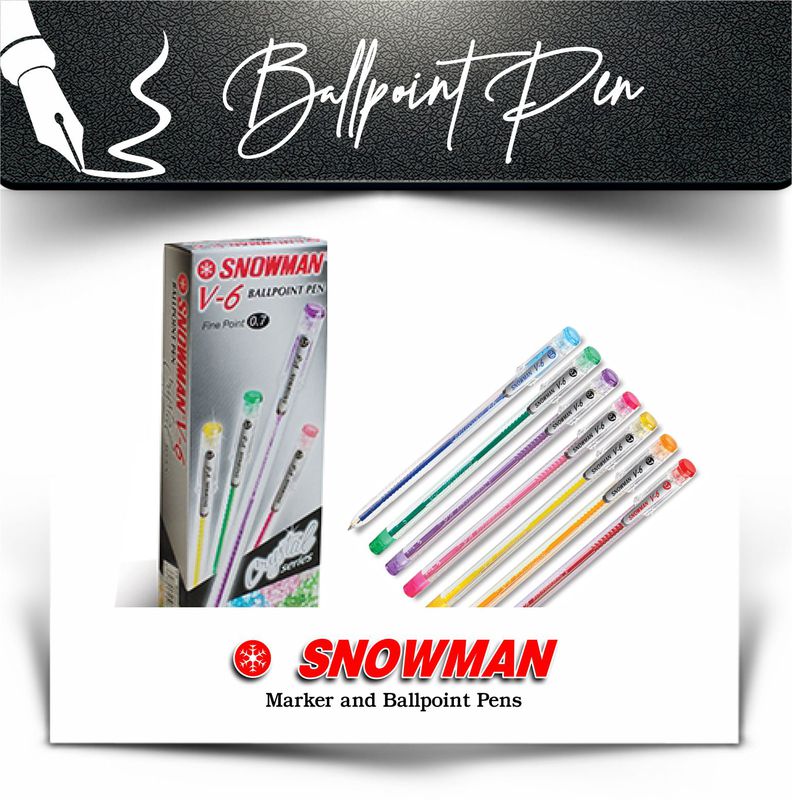 Ballpoint SNOWMAN V6