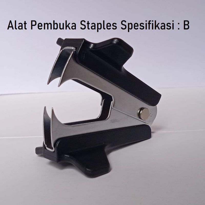 Alat Pembuka Staples Spesifikasi : B