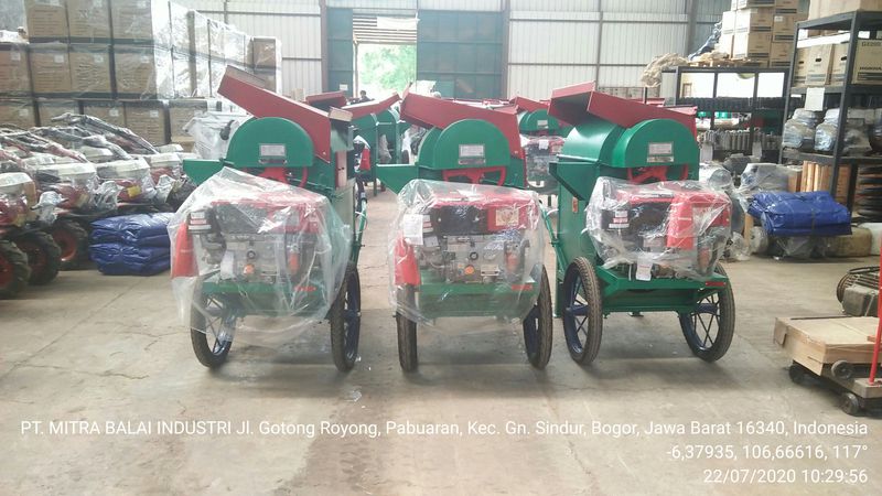 POWER THRESHER MBI PT 1000B SNI Yanmar 6,5 HP