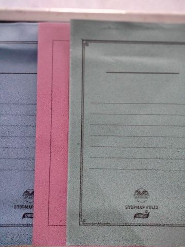 Stopmap Folio Polos Warna