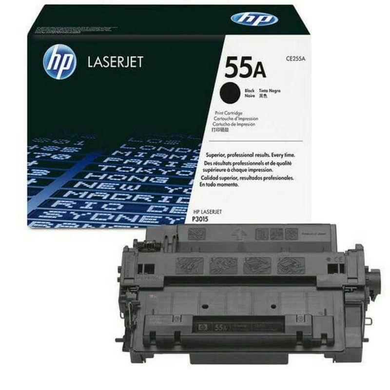 Cartridge Laserjet 55a Original (Harga termasuk Pajak dan Ongkir Lokal)