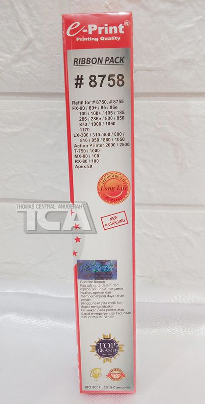 Ribbon Eprint Pack Refill Pita 8758 E-Print