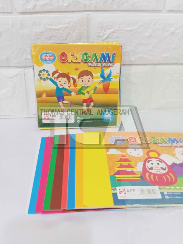 KERTAS ORIGAMI SIDU UKURAN 12X12 ISI 100 LEMBAR