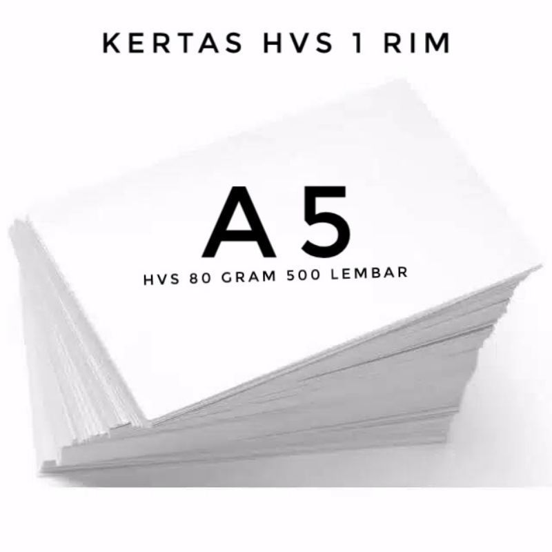 Kertas HVS A5 80 Gr