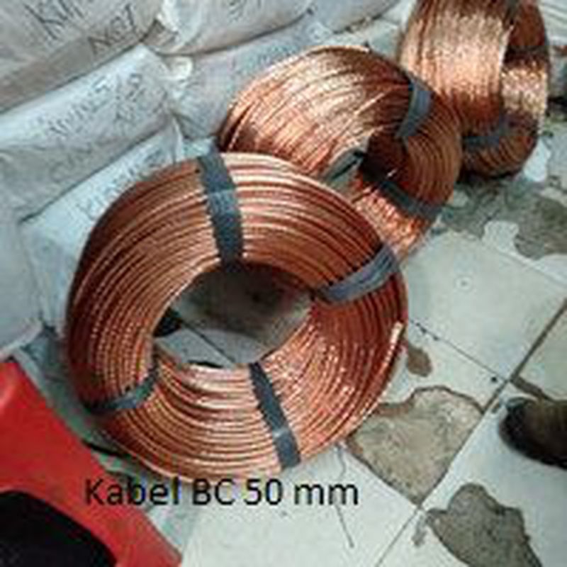 Kabel BC 50 mm merk lokal