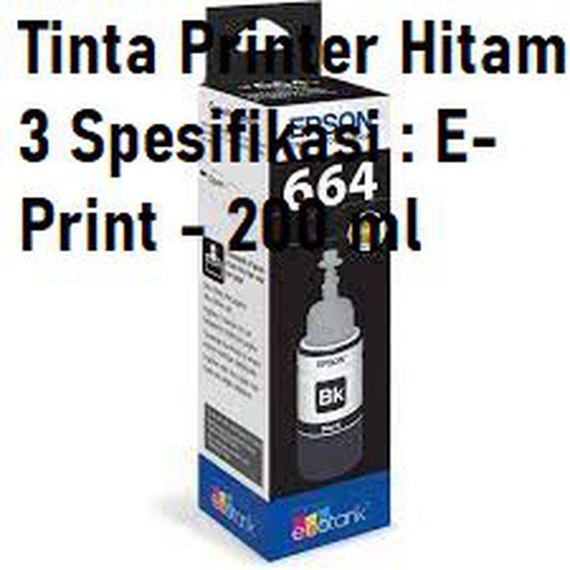 Tinta Printer Hitam G