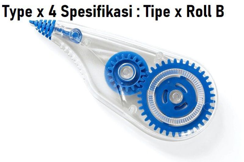 Type x 4 Spesifikasi : Tipe x Roll B