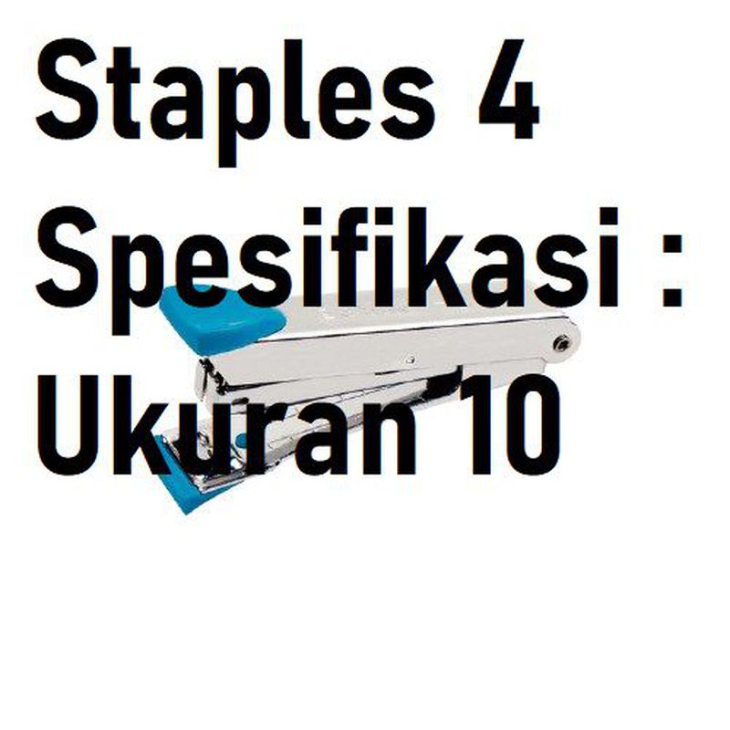 staples spesifikasi : Ukuran 10