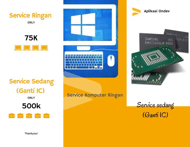 Service Komputer - Ganti IC - Service Ringan