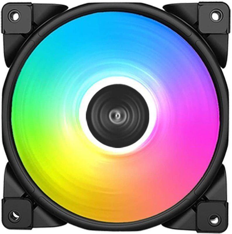 PCCooler FX-120-3 Dynamic 120mm 3Pin Fan Fixed LED Color Fan