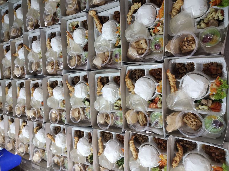 Paket Snack box dan Nasi box