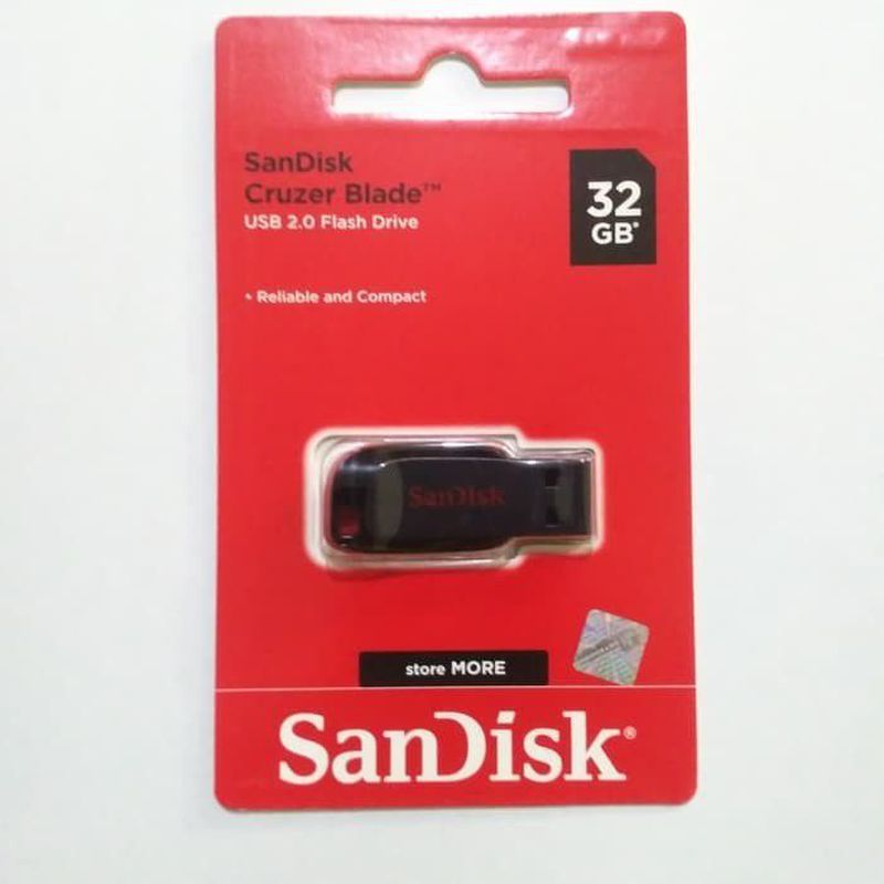 Flashdisk Sandisk Cruzer Blade 32gb USB FlashDrive