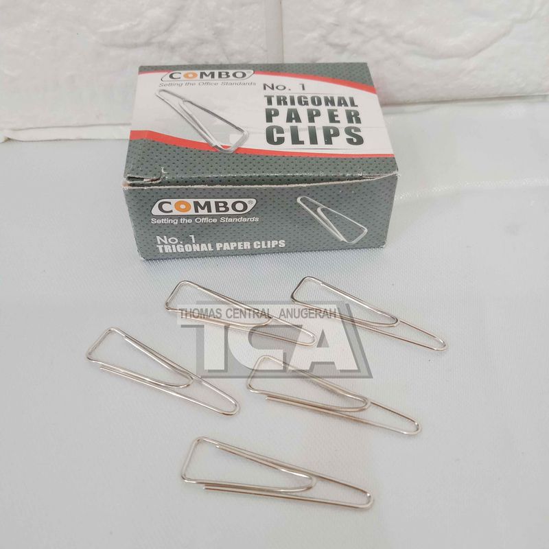 Penjepit Kertas / Paper Clip / Trigonal Paper Clip No. 1 Combo