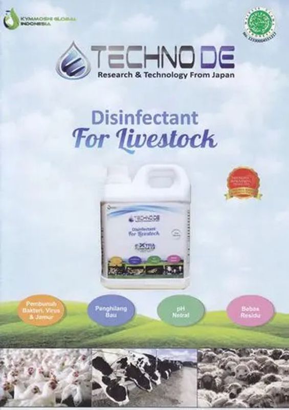 Desinfectant For Livestock Techno De Galon 5 Liter