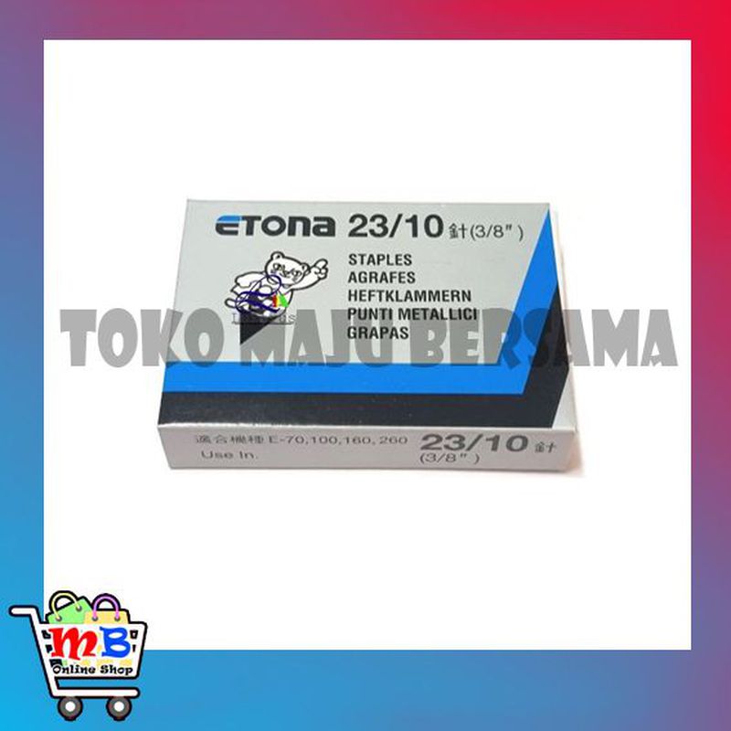 Isi Staples / Stapler Etona 23/10 3/8"