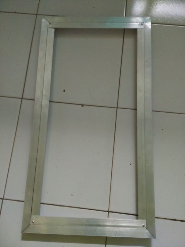 rangka aluminium lampu led 30*60 OKASIWA
