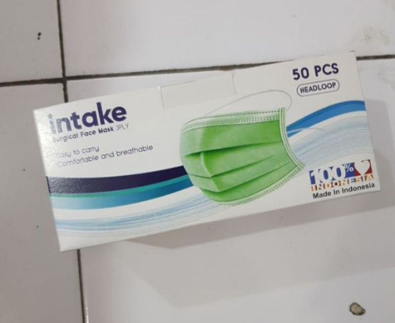 masker surgical intake - Earloop