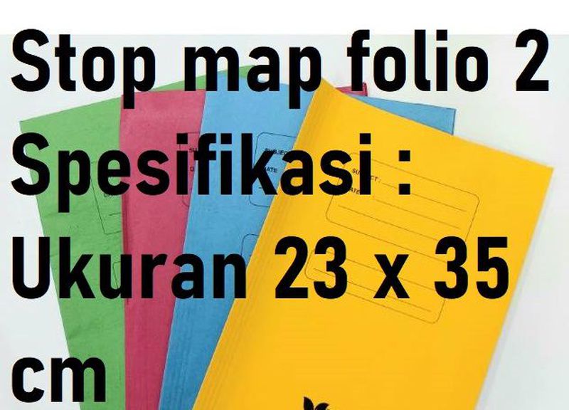 Map Folio Kop Spesifikasi : Kwarto
