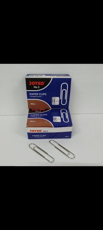 Paper Clips / Penjepit kertas Type No. 5 Merk Joyko