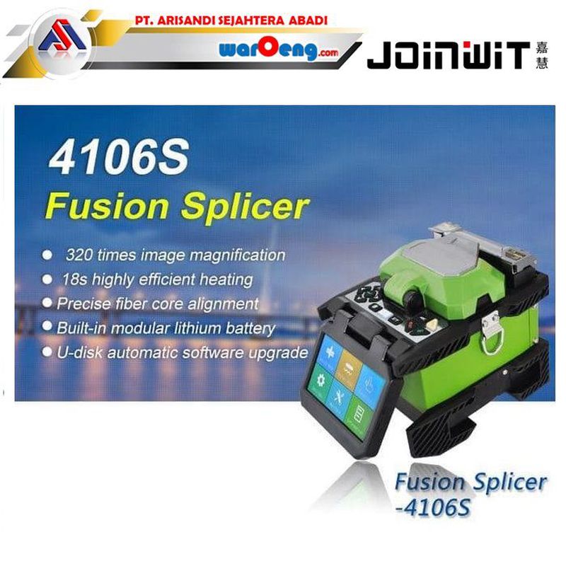 Fusion Splicer Joinwit JW4106S Splicer Fiber Optic