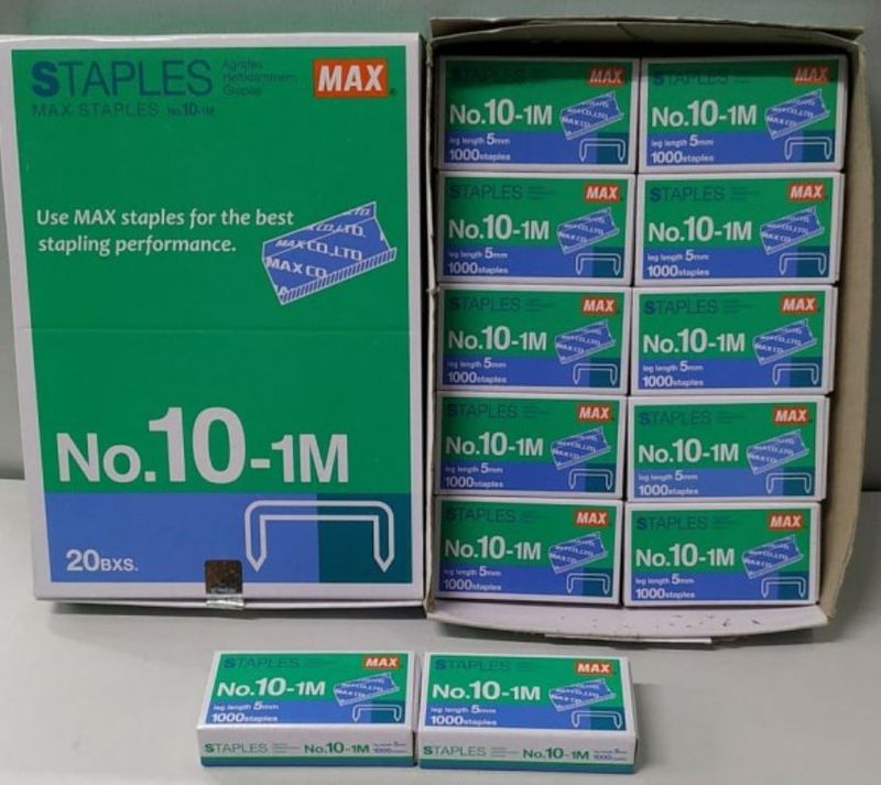 Isi Staples Max 10/6 ( Isi 10 dus's)
