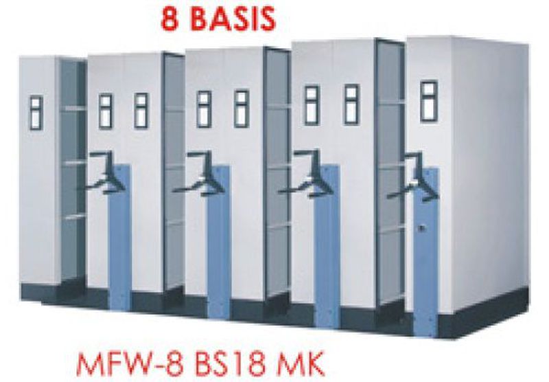 ALMARI ROLL O'PACK MEKANIK SYSTEM BASIS 8 COMPARTEMENT 4