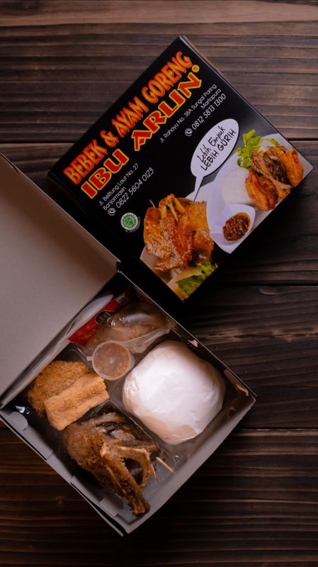 Paket Komplit Bebek (Bebek Serati) - Goreng