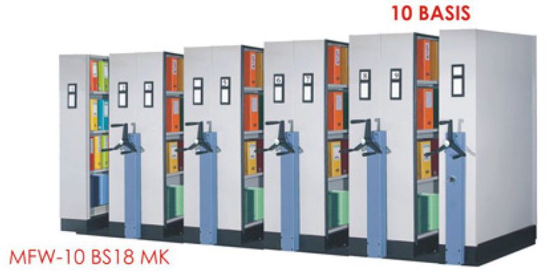 ALMARI ROLL O'PACK MEKANIK SYSTEM BASIS 10 COMPARTEMENT 4