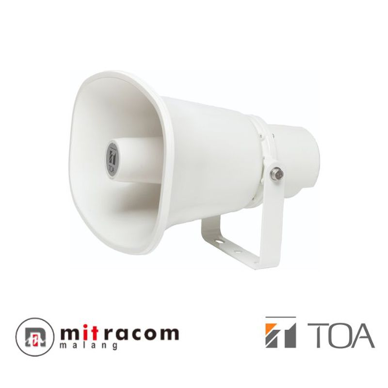 TOA ZH-P620S-AS Q7 Paging Horn Speaker with AC Adaptor 24V