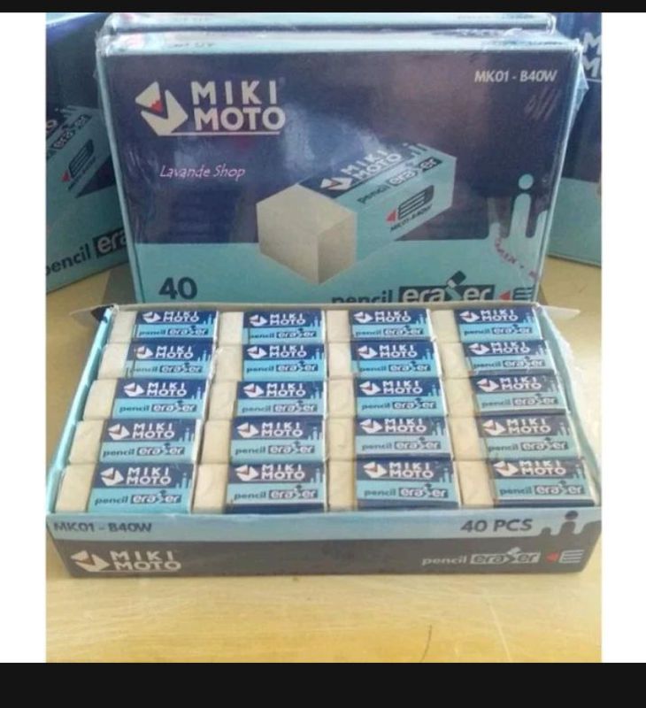 Penghapus pensil karet box
