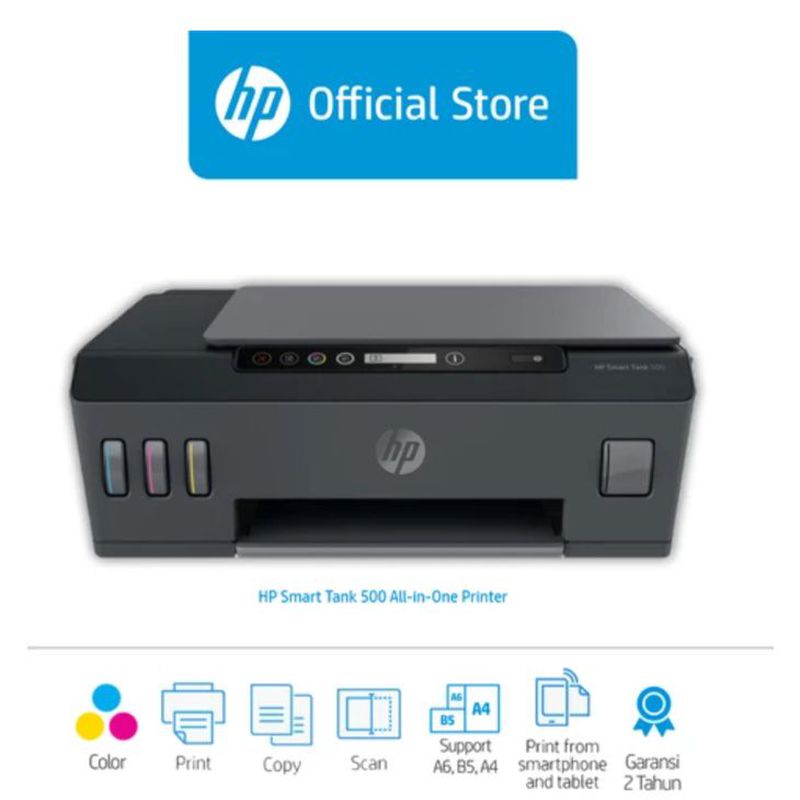 HP Smart Tank 500 AiO Printer (4SR29A) (Harga sudah termasuk Pajak dan ...