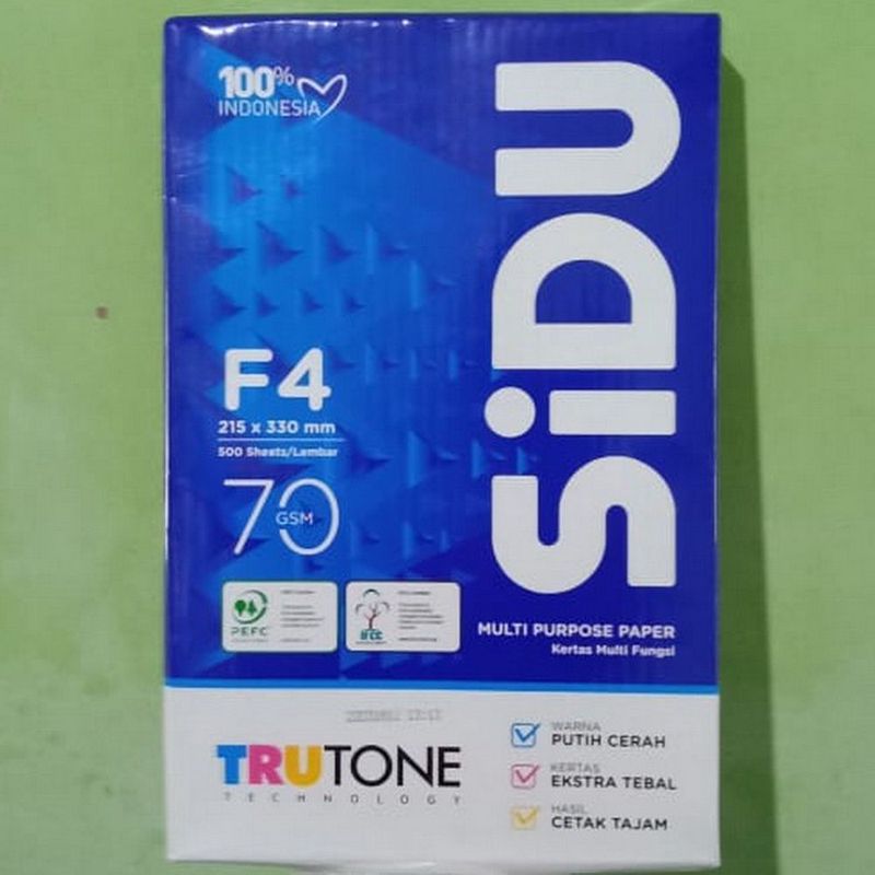 Kertas - SIDU F4 70 Gr