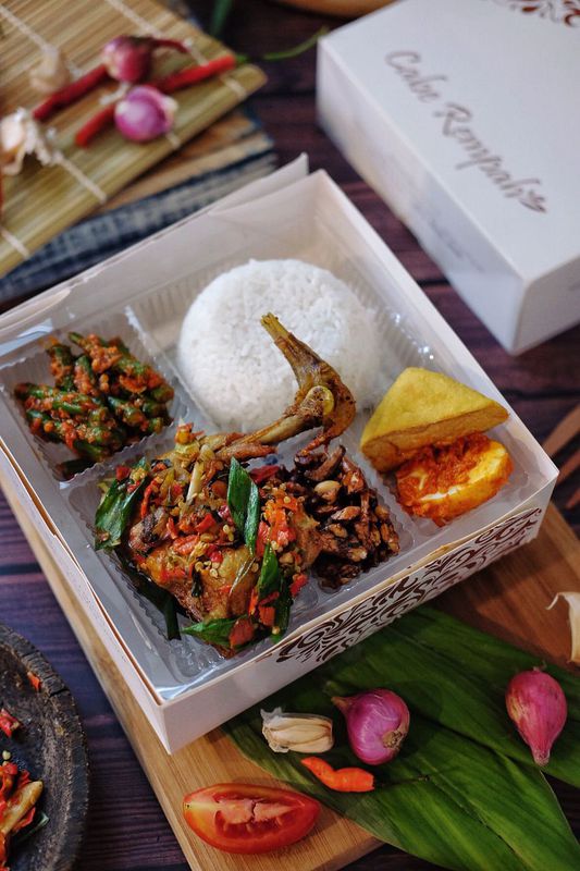 Nasi Box Cabe Rempah 4