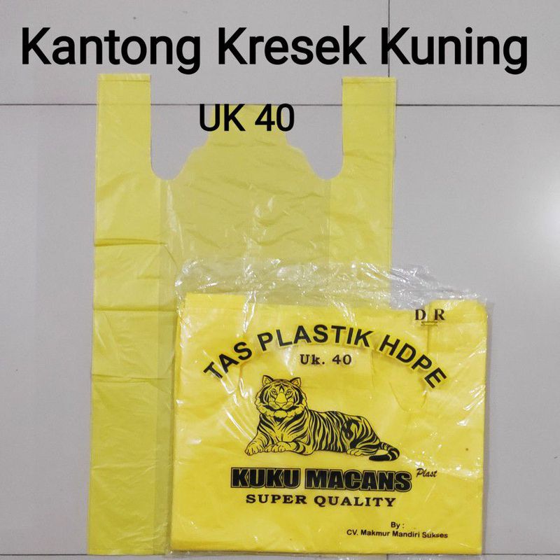 Kantong Kresek Kuning 60