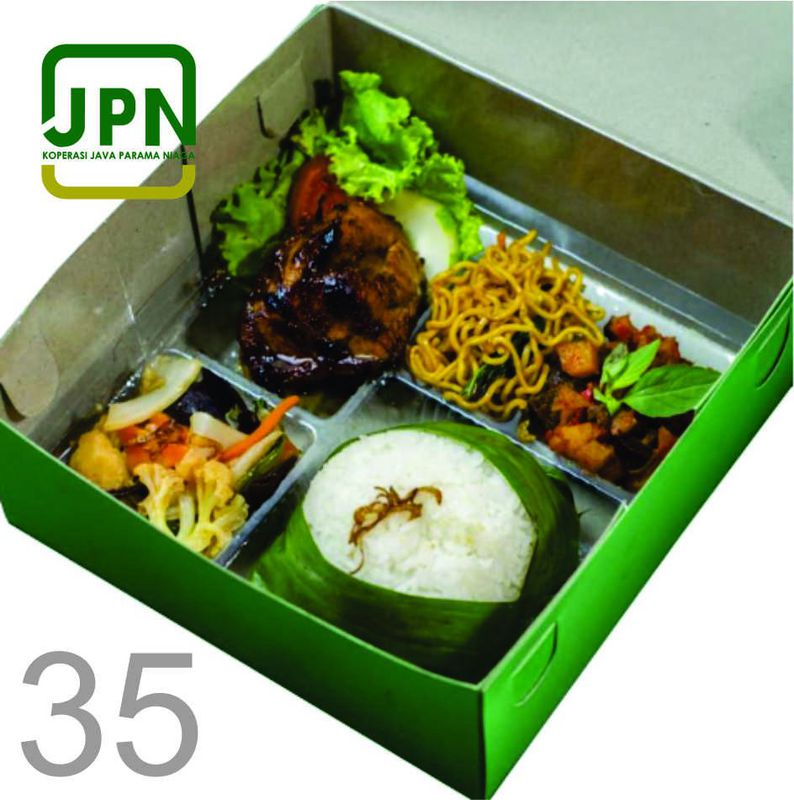 PAKET NASI BOX + SNACK - 35