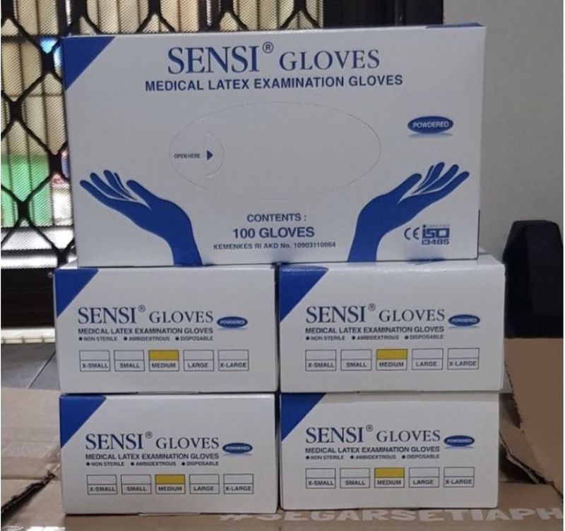 Handscoon, latex glove, handskun, sarung tangan latex