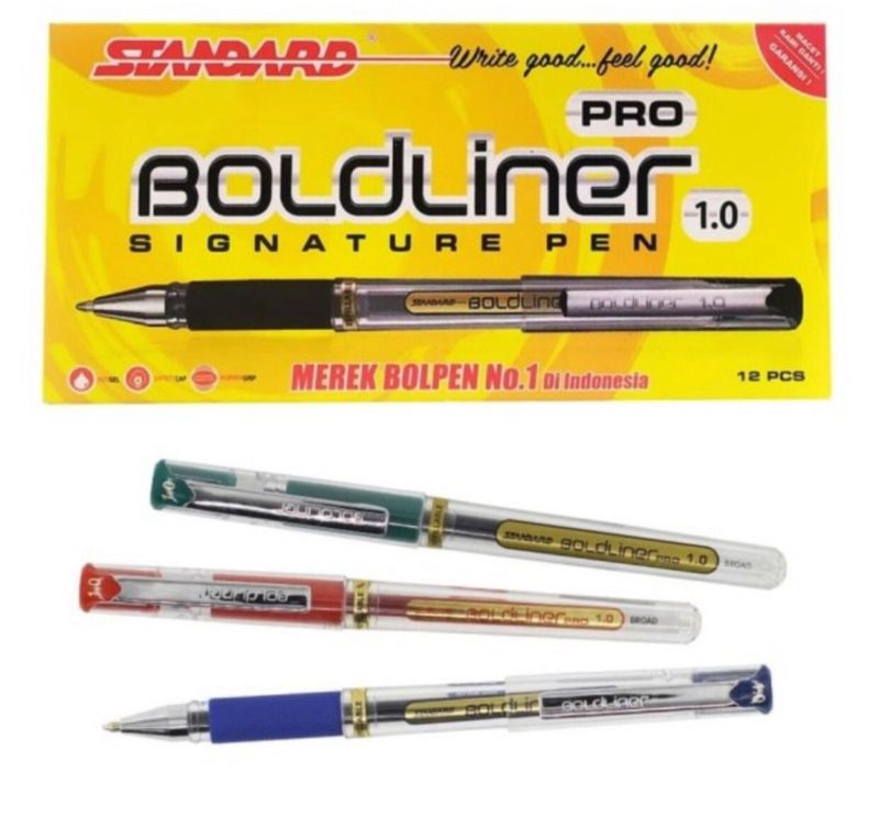 Pulpen Standard Boldliner Pro 1.0 mm