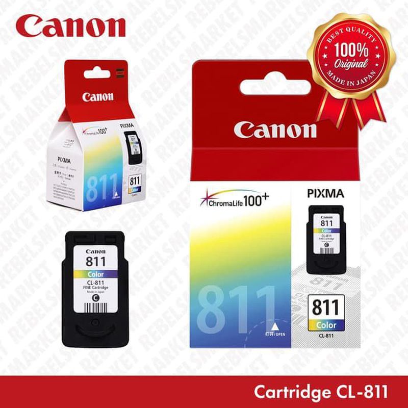 TINTA PRINTER CARTRIDGE CANON 811 Colour