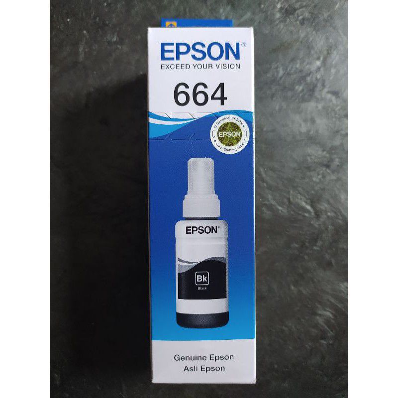 Tinta Epson 664 BALCK