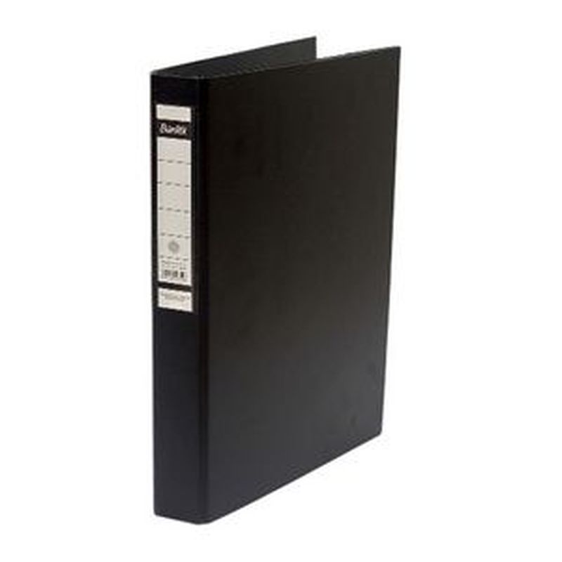 Binder BANTEX 2 Ring D Kapasitas 25 mm Ukuran F4 Warna Black 822310