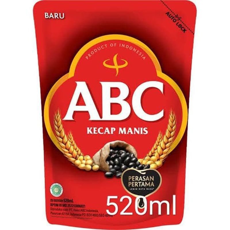 ABC KECAP MANIS REFILL 520 ML