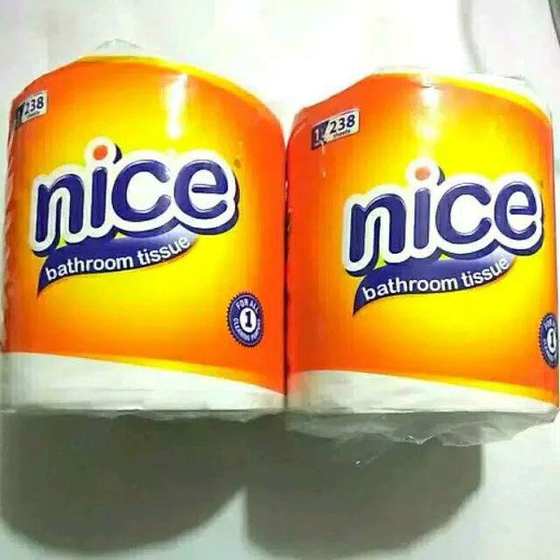 Nice Tissue Roll 238 Sheets - Tisu Nice Rol 238 Sheet