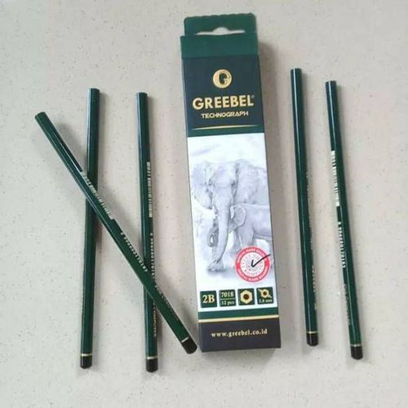 PENSIL GREEBEL 2B 1 BUAH