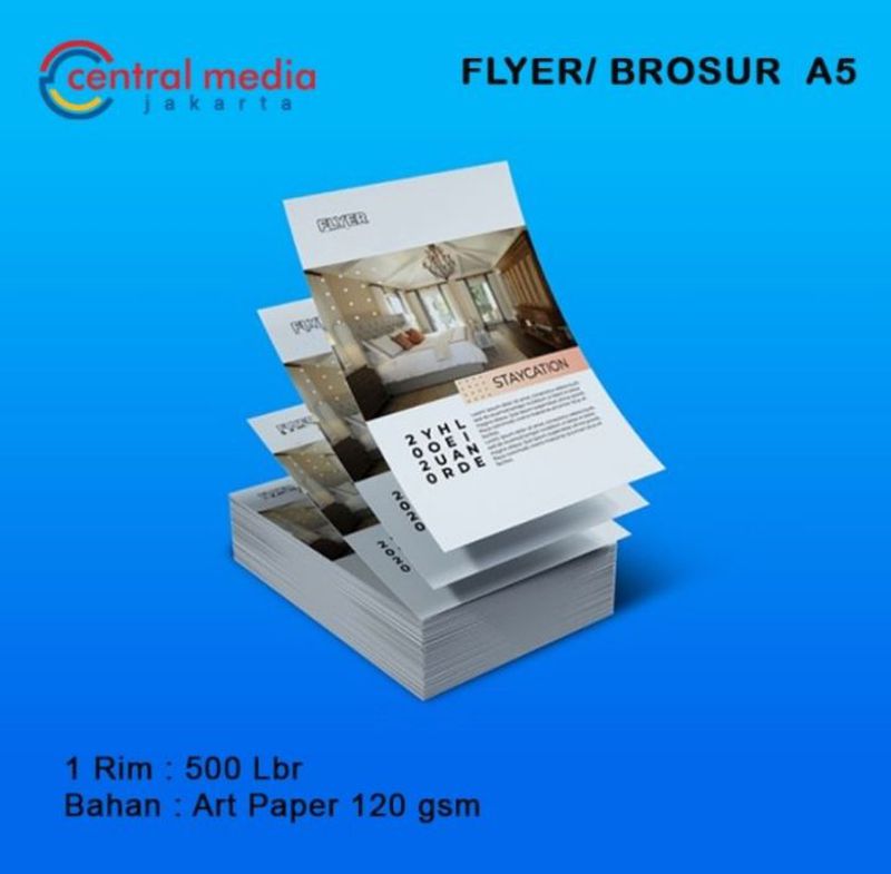 Cetak Brosur Flyer A5