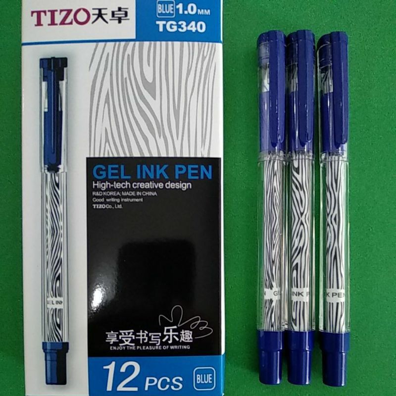 Bolpoin Gel Biru Tizo TG340