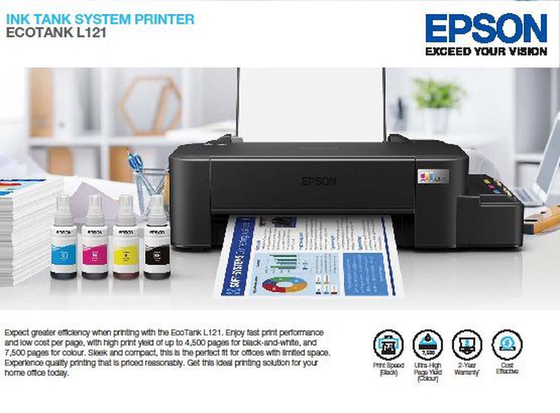 Printer Epson Eco Tank L121 / L120 Infus