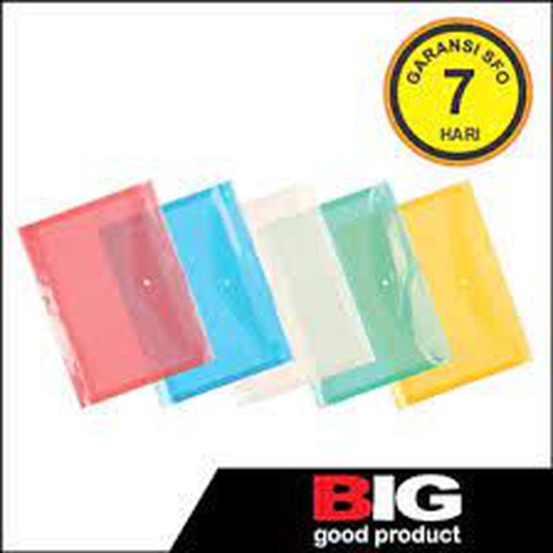 Map Plastik L Clear / Bening Merk BIG