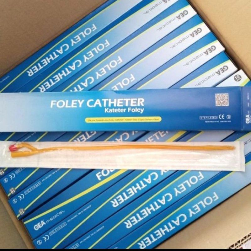 Foley Catheter GEA 2 Way 16 BOX@10 PCS